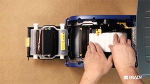 How To Load Label Ribbon Material for BBP30 & BBP33