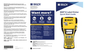 BMP41 Labelprinter EU - Brady Part: BMP41-KIT-EU | Brady | nl.Brady.be