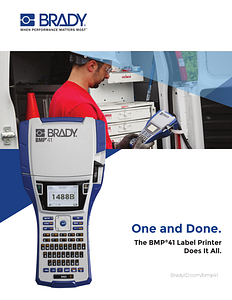 BMP41 Label Printer Electrical Starter Kit - Brady Part: BMP41-KIT-EL ...