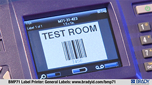 General labeling BMP71 printer