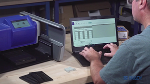 BradyJet J1000 Industrial Printer for Terminal Block Tags with Software - Brady Part: J1000 ...