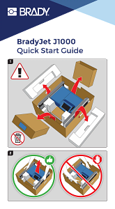 BradyJet J1000 Industrial Printer for Terminal Block Tags with Software - Brady Part: J1000 ...
