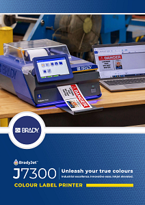 BradyJet™ J7300 Colour Label Printer UK - Brady Part: J7300-UK | Brady ...