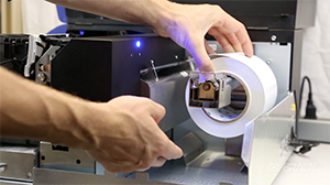 How to load ink cartridges and label materials for the BradyJet J5000 ...