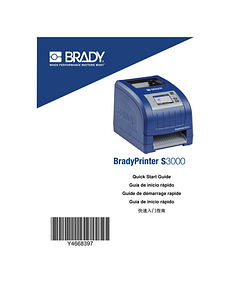 BradyPrinter S3000 Sign and Label Printer - Brady Part: S3000 | Brady ...