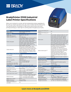 BradyPrinter i5100 600 dpi Industrial Label Printer with Product and Wire ID Software Suite ...