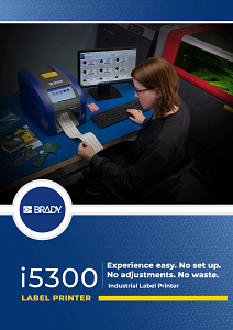 i5300 Industrial Label Printer- UK - Brady Part: I5300-C-UK | Brady ...