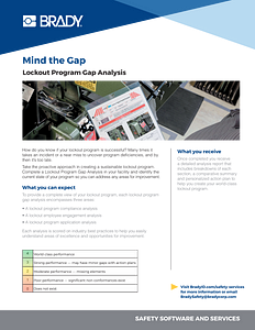 LINK360 Safety Software with BradyPrinter i3300 Printer and Lockout ...