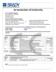 i7500 Industrial Label Printer 300dpi - UK - Brady Part: I7500-300-UK ...
