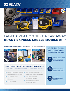 M710 Portable Label Printer with Hard Case - Brady Part: M710-KIT ...