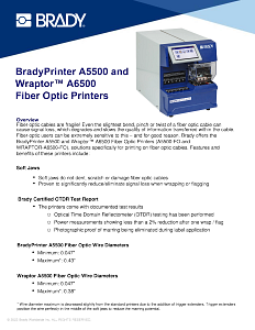 Wraptor A6500 Fiber Optic Wrap Printer Applicator with Product and Wire ...