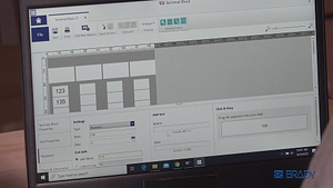 BradyJet J1000 Industrial Printer for Terminal Block Tags with Software ...