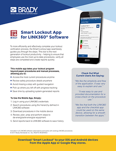LINK360 Safety Software with BradyPrinter i3300 Printer and Lockout ...