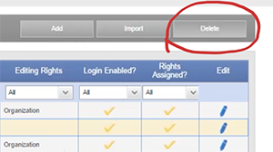 LINK360 Add-Delete User