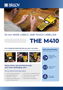 M410 Label Printer UK - Brady Part: M410-UK | Brady | BradyID.com