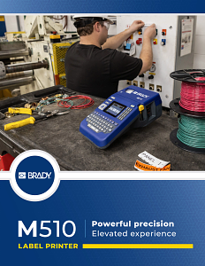 M510 Portable Industrial Label Printer - Brady Part: M510 | Brady ...
