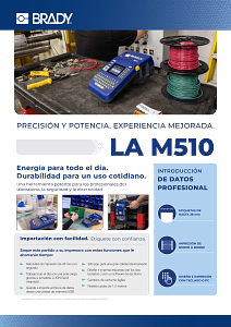 M510 Label Printer EU - Brady Part: M510-EU | Brady | Brady.eu