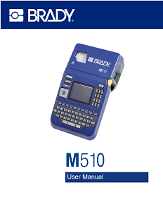 M510 Portable Label Printer Kit EU + Brady Workstation Suite - Brady ...