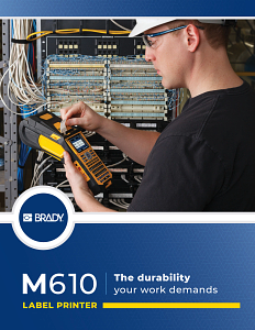 M610-KIT | Order Now | M610 Handheld Label Maker with Hard Case