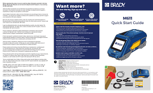 M611 Bluetooth Label Printer with Workstation Product & Wire ID ...