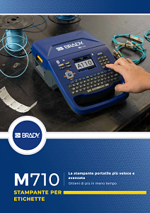 M710 Label Printer QWERTY EU - Brady Part: M710-QWERTY-EU | Brady ...
