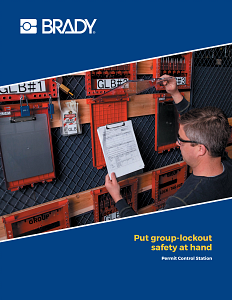 Permit Control Station with Ultra-Compact Lock Box - Brady Part: 152732 ...