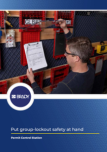 Permit Control Station with Ultra-Compact Lock Box - Brady Part: 152732 ...