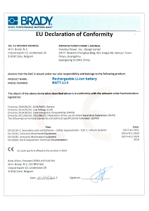 M710 labelprinter QWERTY EU - Brady Part: M710-QWERTY-EU | Brady | Brady.nl