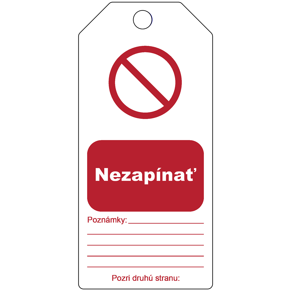 Tagout: Rewritable Warning Tags - Brady Part: 307676 | Brady | Brady.eu