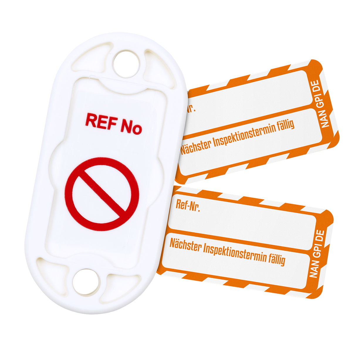 Nanotag Set - Brady Part: NAN-DE-PK-GPI-OR | Brady | Brady.de