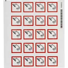 Brady Part: 811715 | GHS Symbool - GHS05 - Bijtend | Brady.nl