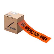 Brady Part: 121366 | ToughStripe QA INSPECTION AREA Floor Tape | www ...
