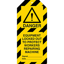 Warning Tags - Brady Part: 225426 | Brady | Brady.eu