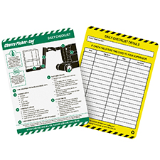 Brady Part: 237856 | Cherry Picker Tag Insert | www.brady.eu