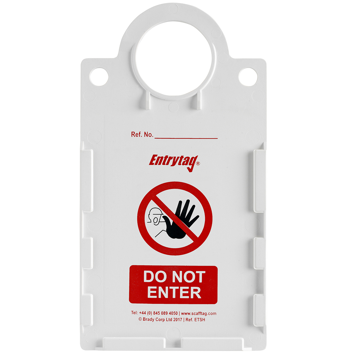 Entrytag Kit - Brady Part: ENT-ETSH-A | Brady | Brady.nl