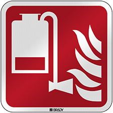 ISO Safety Sign - Portable foam applicator unit - Brady Part: 303831 ...