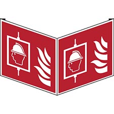 ISO Safety Sign - Firefighters’ lift - Brady Part: 309330 | Brady ...