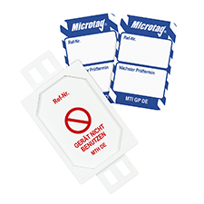 Microtag Set - Brady Part: MIC-DE-PK-GP-BL | Brady | Brady.de