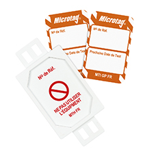 Kit Microtag - Brady Part: MIC-FR-PK-GP-OR | Brady | Brady.fr