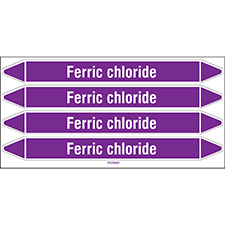 Brady Part: N007133 | Individual Pipe Markers on a Card with die-cut ...