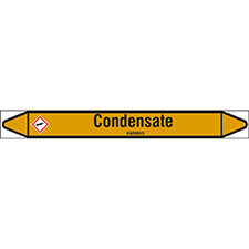 Condensate Linerless Pipe Markers on a Roll | Brady | Brady.eu