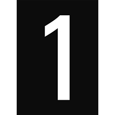 Brady Part: NL859A4BK-1 | 911262 | A4 Number and Letter Labels | www ...