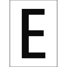 Brady Part: NL7541A4WH-E | 911324 | A4 Number and Letter Labels | Brady ...