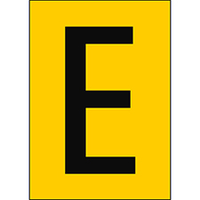 Brady Part: NL7527A4YL-E | 911519 | A4 Number and Letter Labels | Brady ...