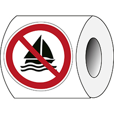 Brady Part: 239526 | ISO Safety Sign - No sailing | www.brady.eu