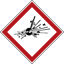 GHS Symbol - Explosive | Brady | BradyID.com