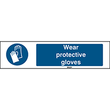 ISO 7010 Sign - Wear protective gloves | Brady | Brady.eu