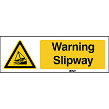 ISO Safety Sign - Warning Slipway | Brady | Brady.eu