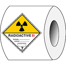 Brady Part: 811667 | Transport Sign - ADR 7B - Radioactive 7B II | www ...