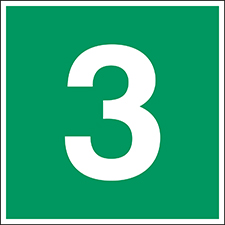 Evacuation signboard – Level 3 - Brady Part: 252451 | Brady | Brady.eu